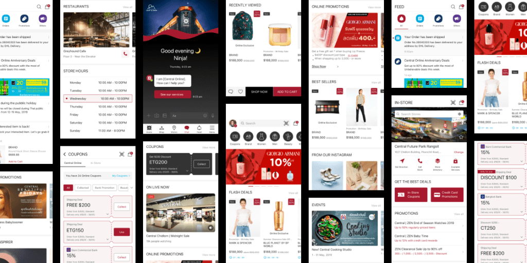 Department Store App & Website Design - Case Study - Impekable